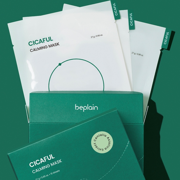 Mặt Nạ Beplain Cicaful Calming Mask Làm Dịu Da 27gMặt Nạ Beplain ...