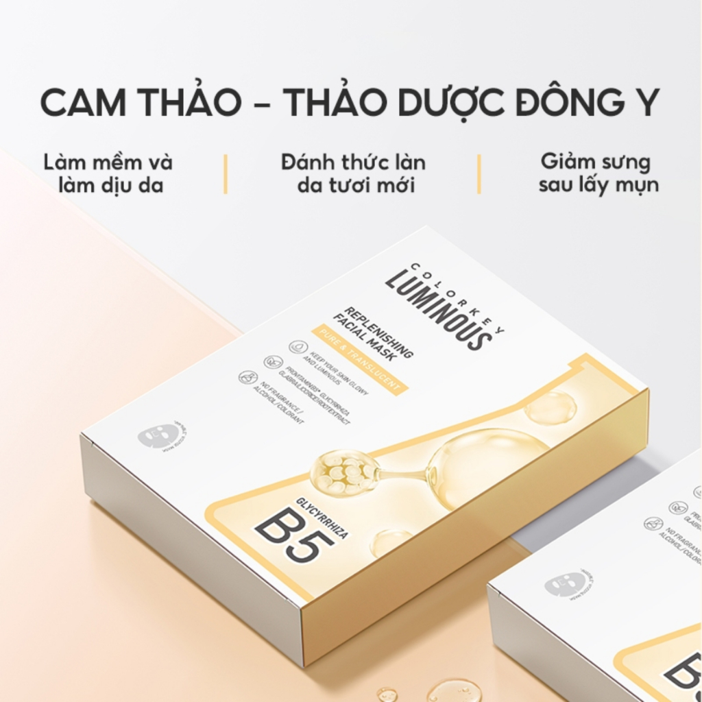 Mặt Nạ Colorkey Luminous Facial Mask 25mlMặt Nạ Colorkey Luminous ...