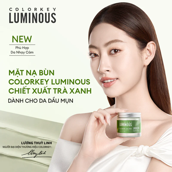 Mặt Nạ Đất Sét Colorkey Luminous Clay Mask Làm Sạch DaMặt Nạ Đất Sét ...