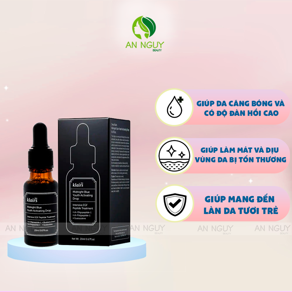 Tinh Chất Klairs Midnight Blue Youth Activating Drop Phục Hồi, Dưỡng Ẩm ...