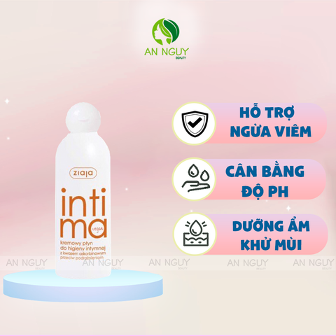 Dung Dịch Vệ Sinh Ziaja Intimate Creamy Wash (Vegan) 200ml - Xanh Dương ...