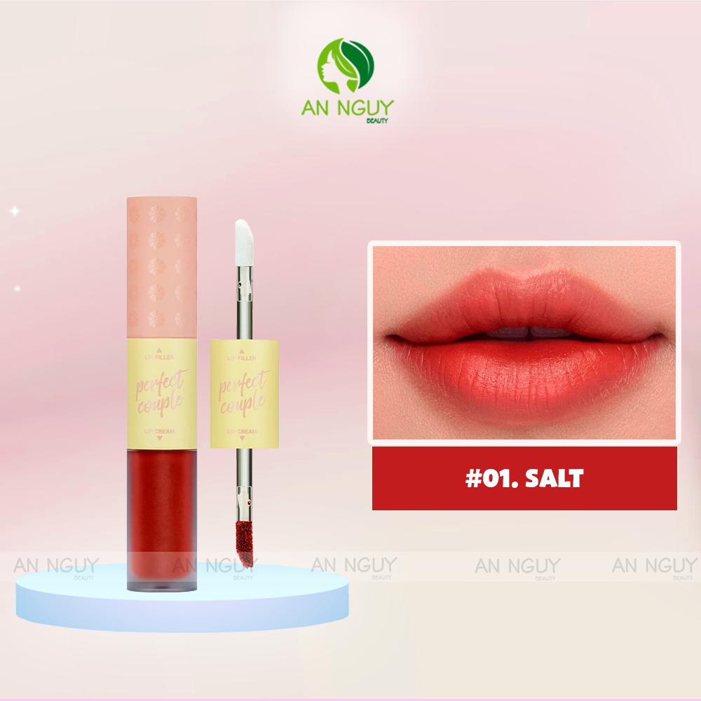 Son Kem 2 Đầu Lemonade Perfect Couple Lip 3.5gr + 4grSon Kem 2 Đầu ...