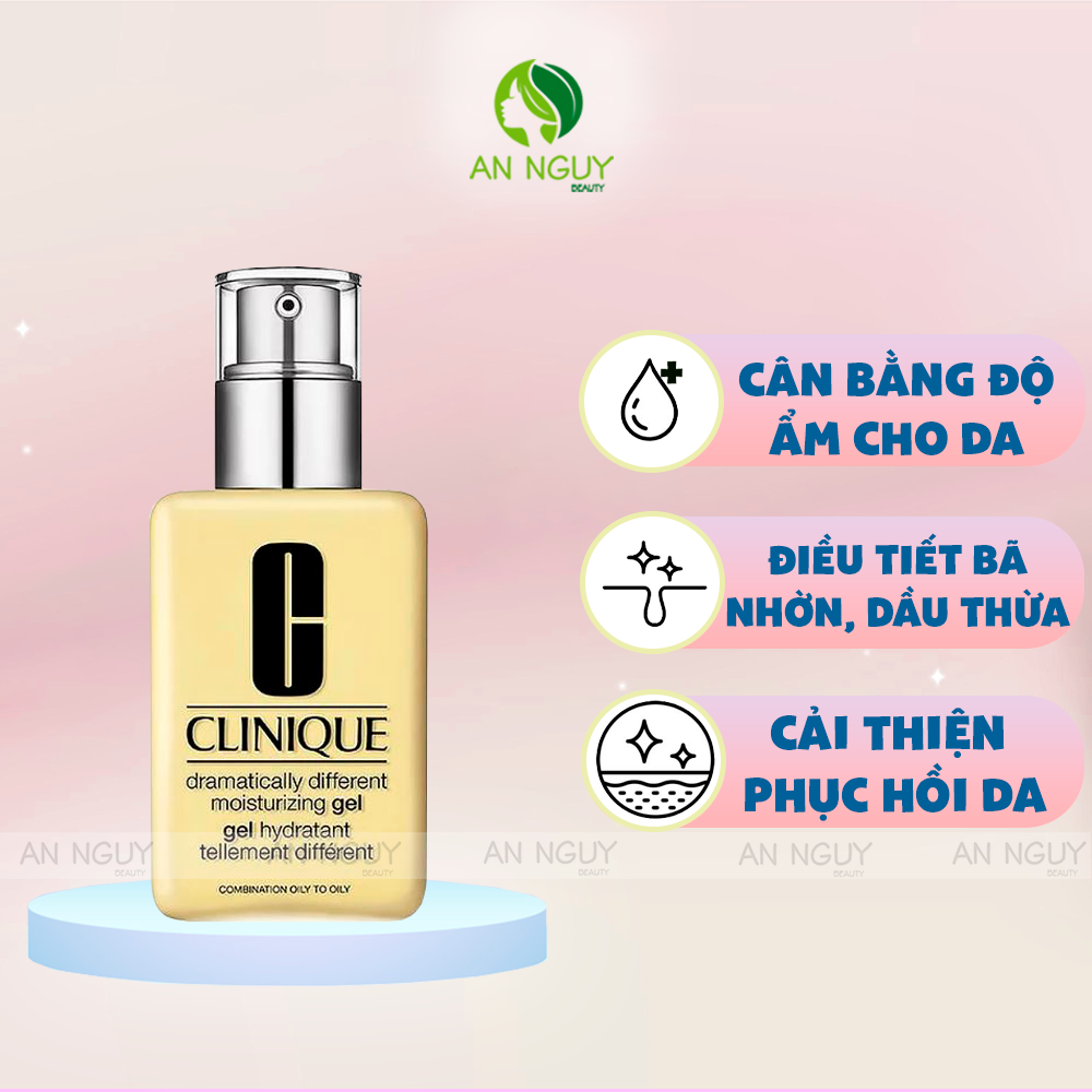Gel Dưỡng Clinique Dramatically Different Moisturizing Gel Dành Cho Da Dầu & Hỗn Hợp Dầu ...