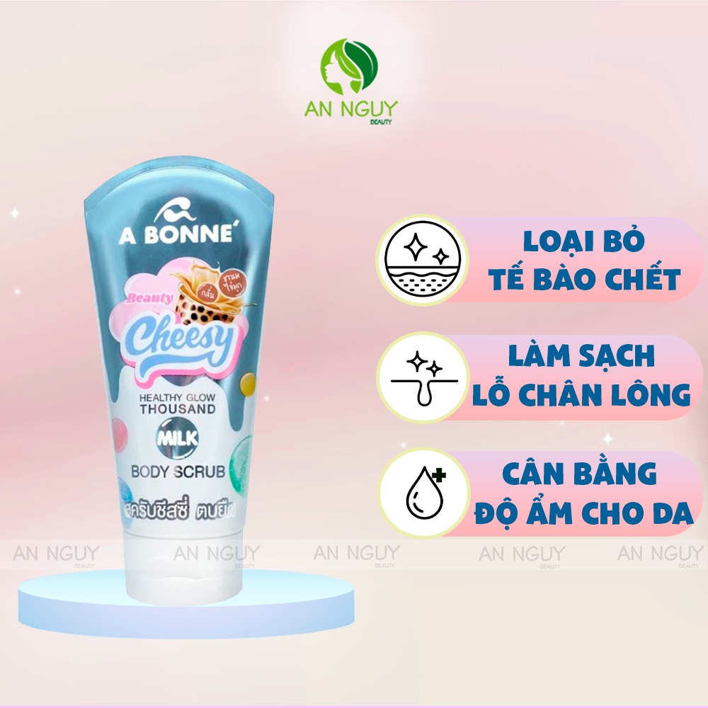 Muối Sữa Tẩy Tế Bào Chết A Bonne' Cheesy Healthy Glow Thousand Milk ...