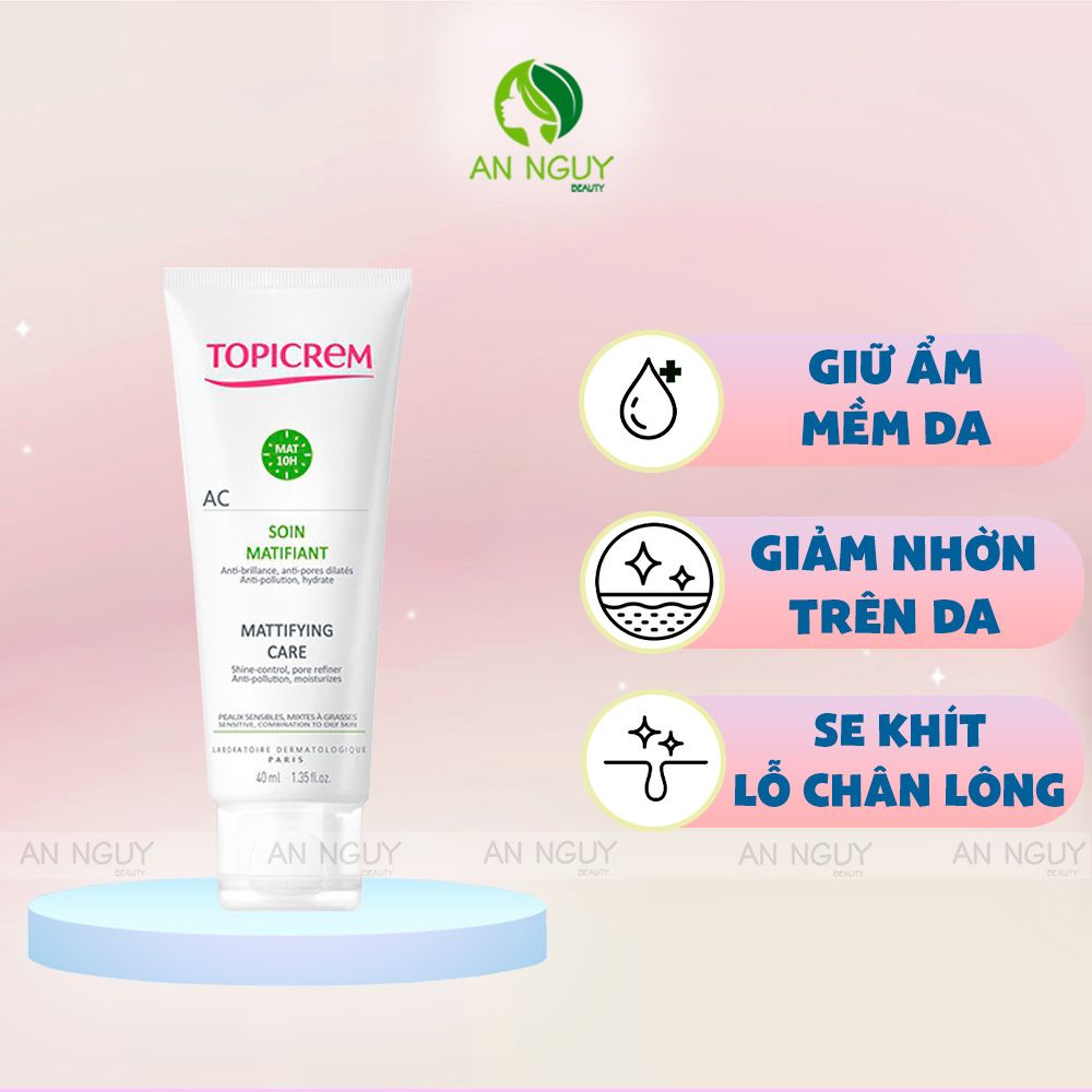 Kem Dưỡng Ẩm Topicrem AC Mattifying Care Giảm Bóng Nhờn Cho Da Mụn ...