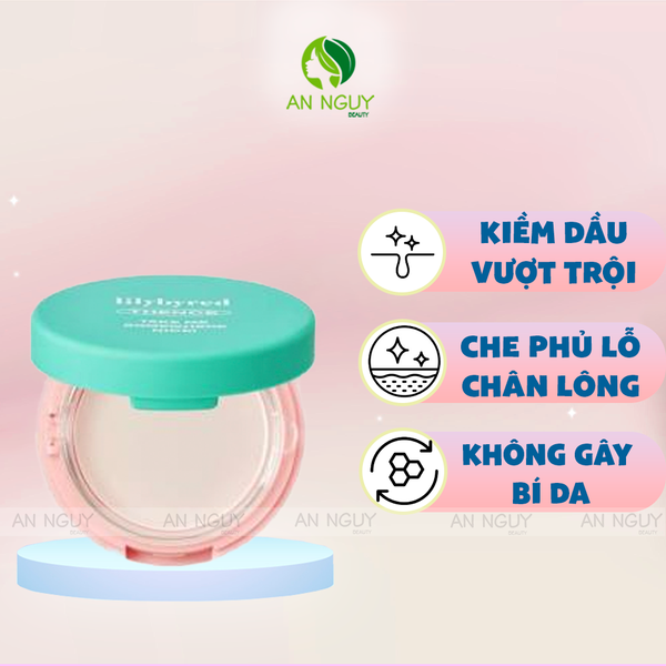 Phấn Phủ Dạng Nén Lilybyred Sebum Lock Pact Kiềm Dầu 5.5grPhấn Phủ Dạng ...