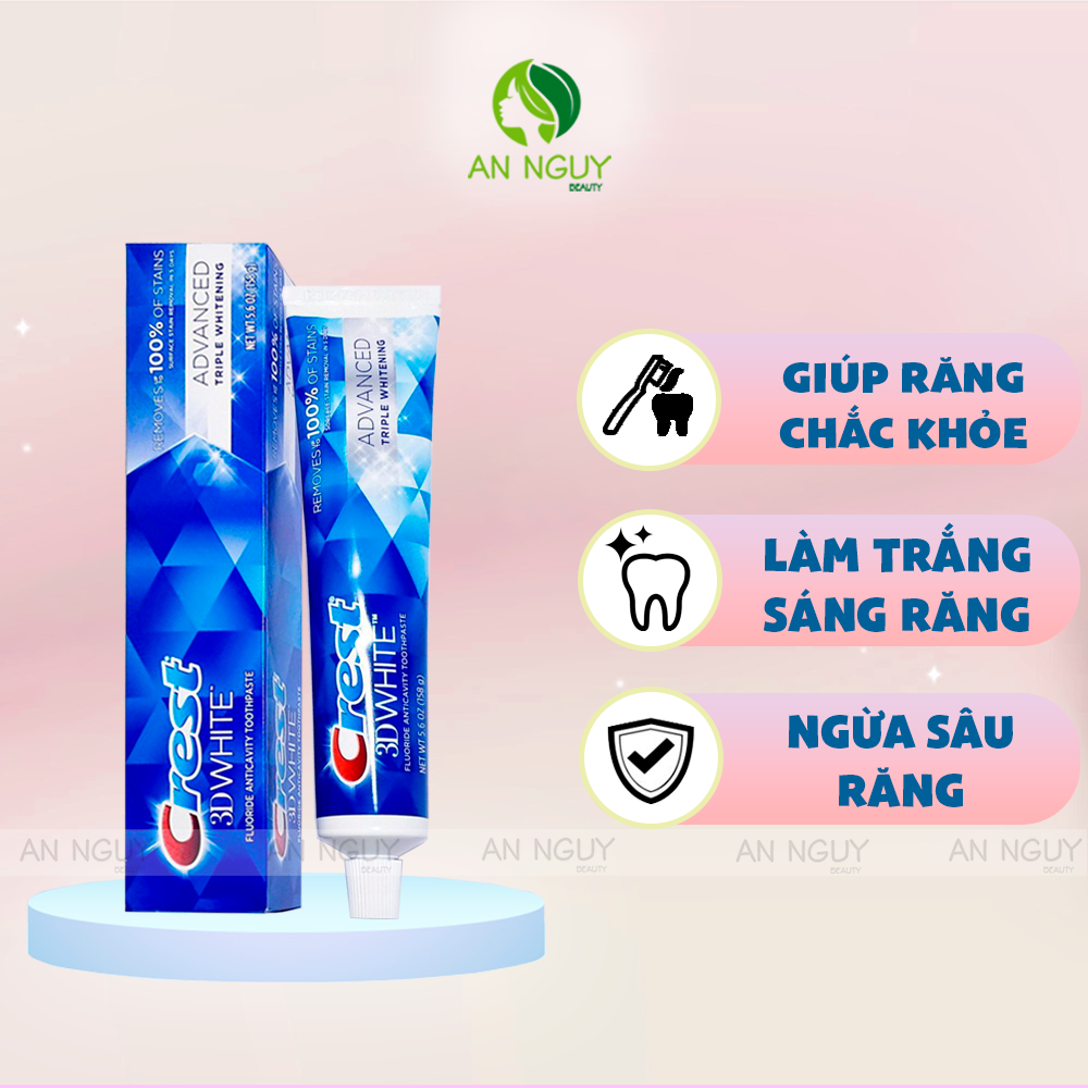 Kem Đánh Răng Crest 3D WhiteKem Đánh Răng Crest 3D White Advanced ...