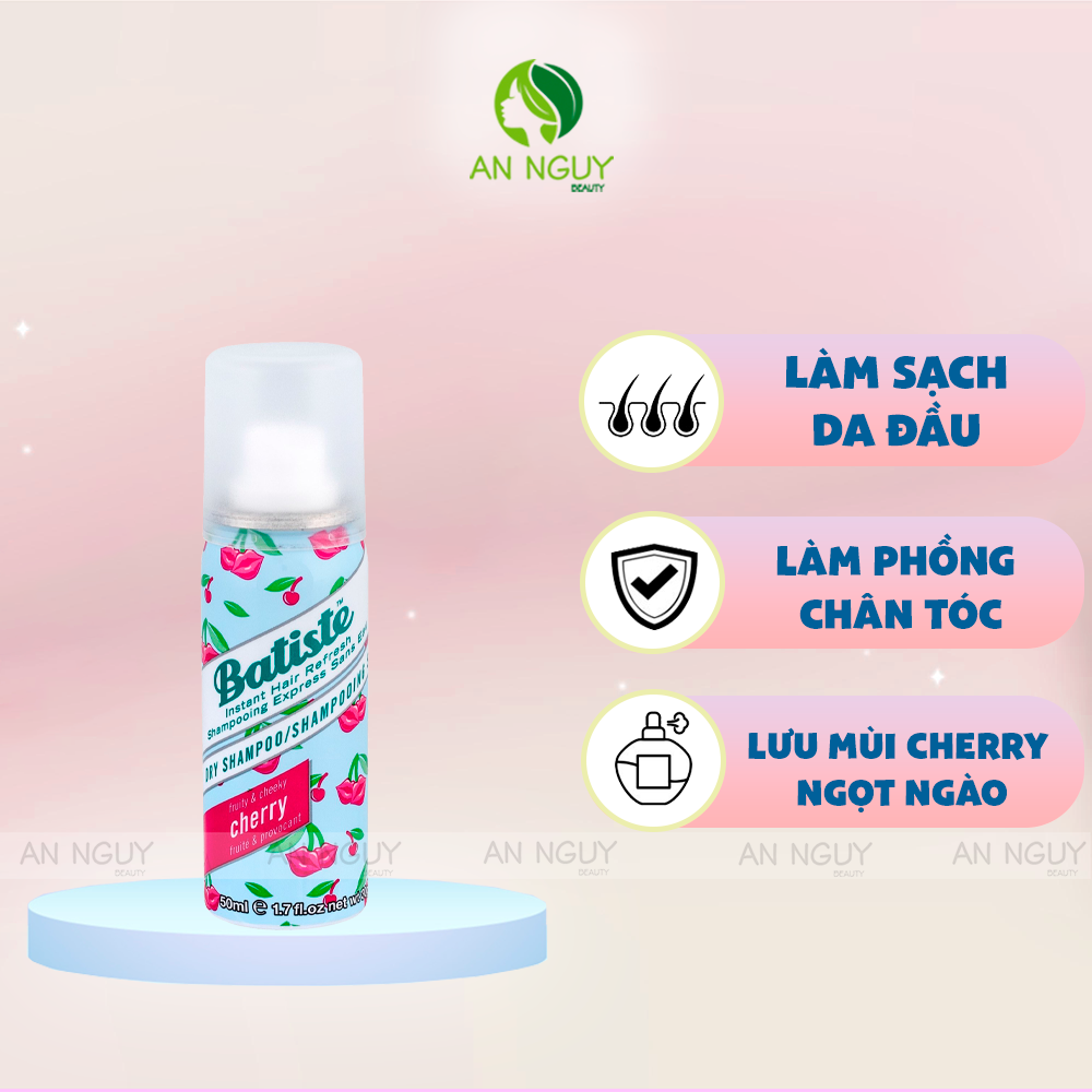 Dầu Gội Khô Batiste Dry Shampoo 50mlDầu Gội Khô Batiste Dry Shampoo ...