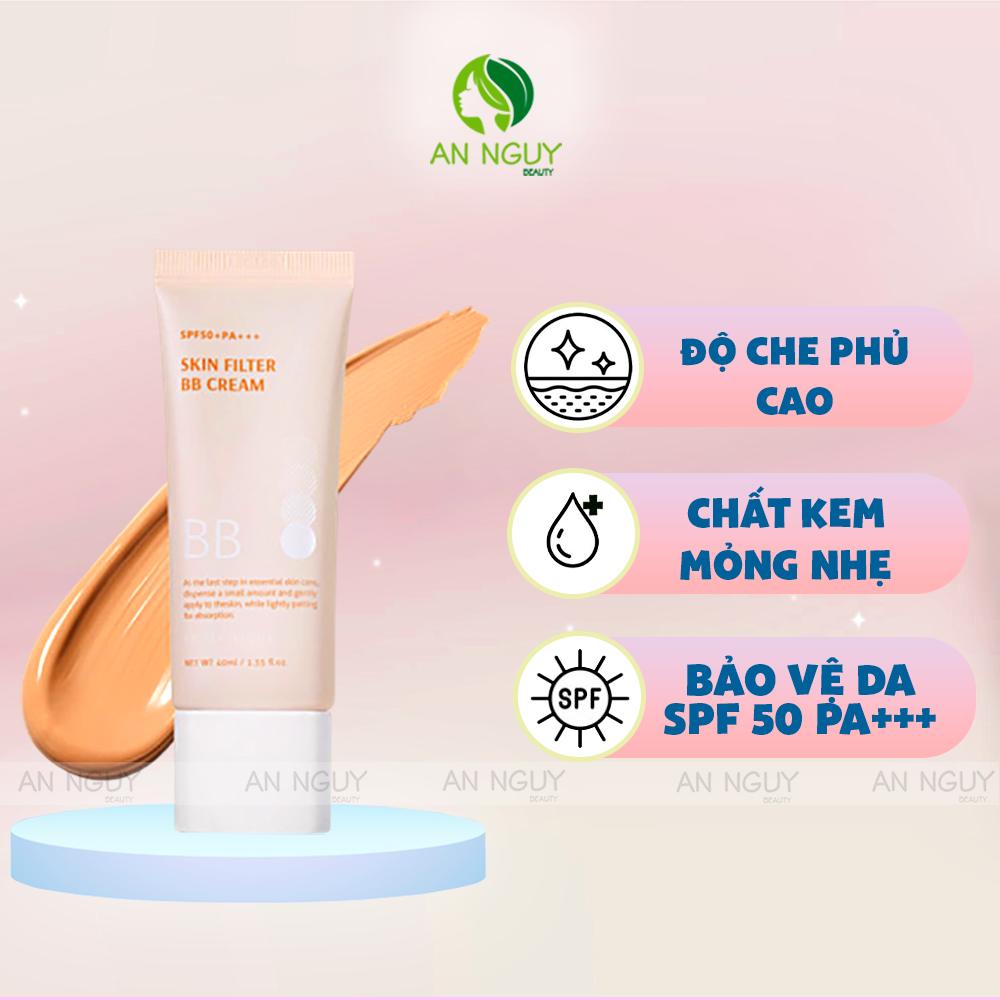 Kem Nền BOM Skin Filter Bb Cream Che Phủ Tự Nhiên, Mỏng Nhẹ Lâu Trôi ...