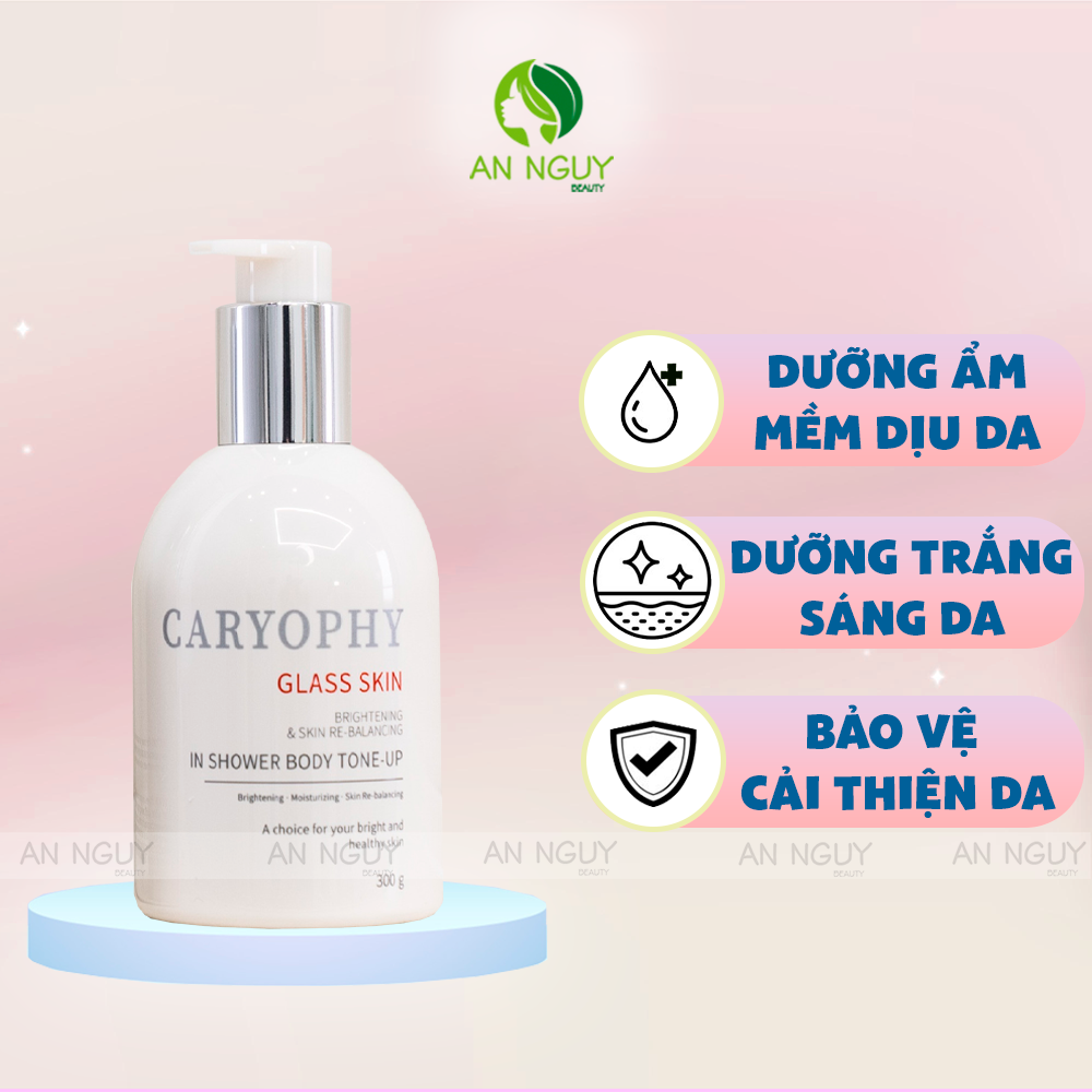 Kem Dưỡng Caryophy Glass Skin Brightening & Skin Re-Balancing In Shower ...