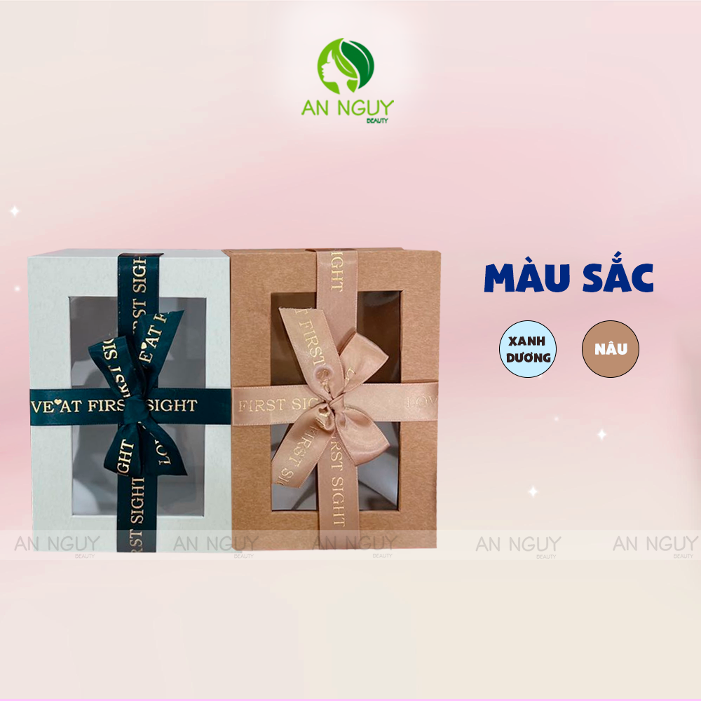 Hộp Quà Mika Chữ Nhật Có NơHộp Quà Mika Chữ Nhật Không Hoa – annguy.beauty