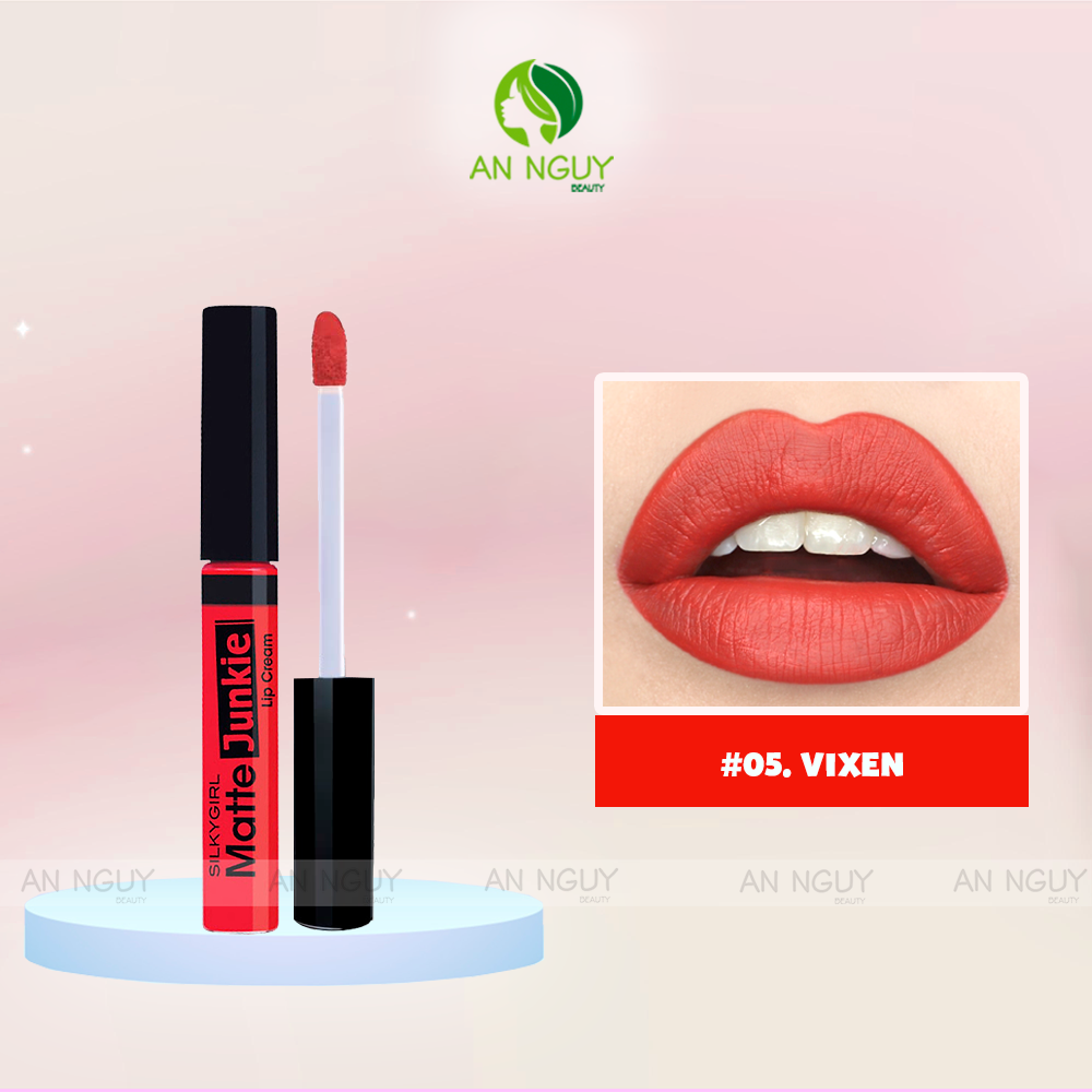 Son Kem Lì SilkyGirl Matte Junkie 5.8mlSon Kem Lì SilkyGirl Matte ...