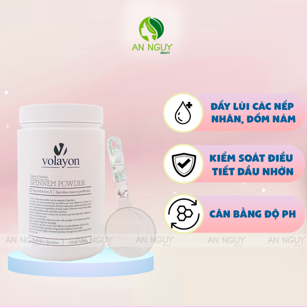 Mặt Nạ Dạng Bột Volayon Spinem Powder Chiết Xuất Tảo Xoắn Thanh Lọc Da ...