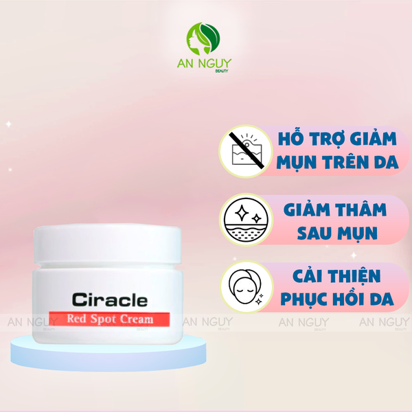 Kem Dưỡng Ciracle Red Spot Cream Làm Giảm Mụn Sưng Đỏ, Mụn Mủ 30grKem ...