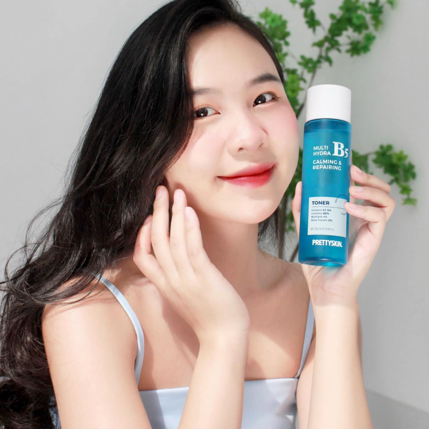Nước Hoa Hồng PrettySkin Multi Hydra B5 Calming & Repairing Toner Phục Hồi, Dưỡng Trắng ...