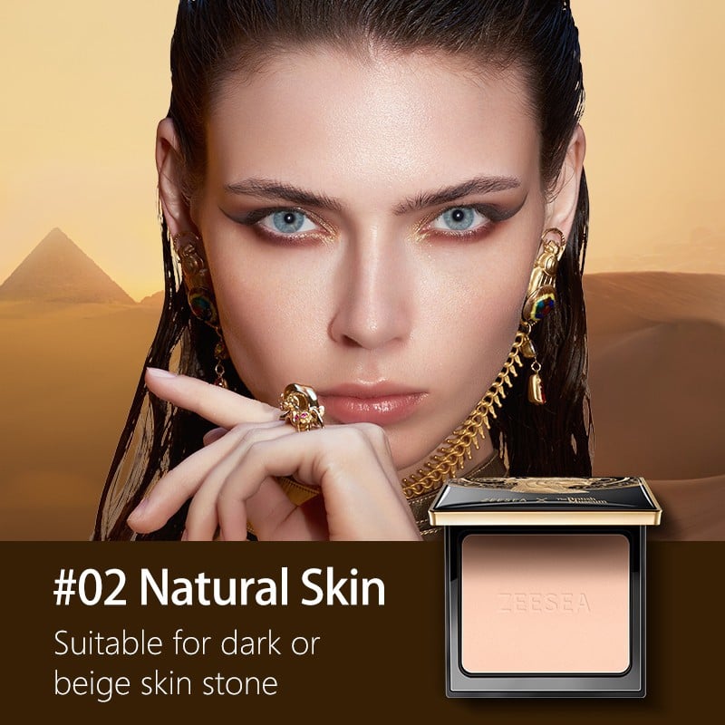 Phấn Phủ Dạng Nén Zeesea X The British Museum Refreshing Silky Powder 8gPhấn Phủ Dạng Nén Zeesea ...