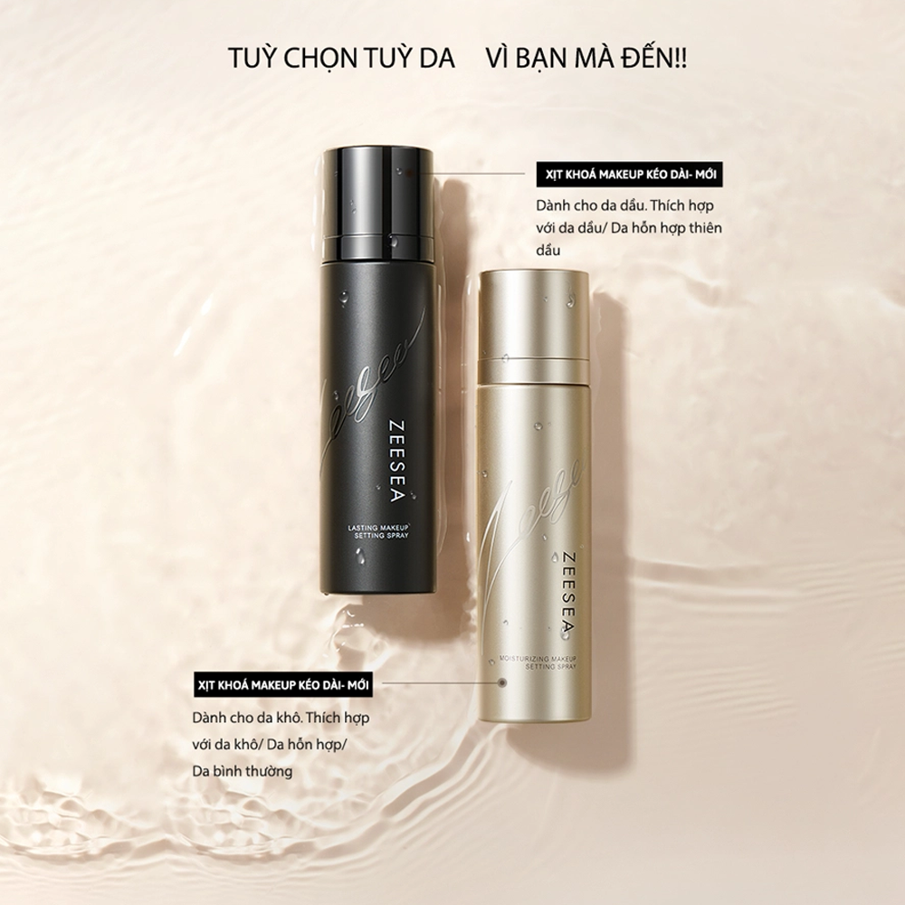 Xịt Khóa Nền Zeesea Lasting Makeup Setting Spray 100mlXịt Khóa Nền Zeesea Lasting Makeup Setting ...