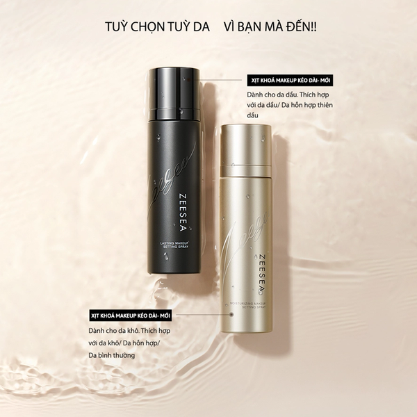 Xịt Khóa Nền Zeesea Lasting Makeup Setting Spray 100mlXịt Khóa Nền ...