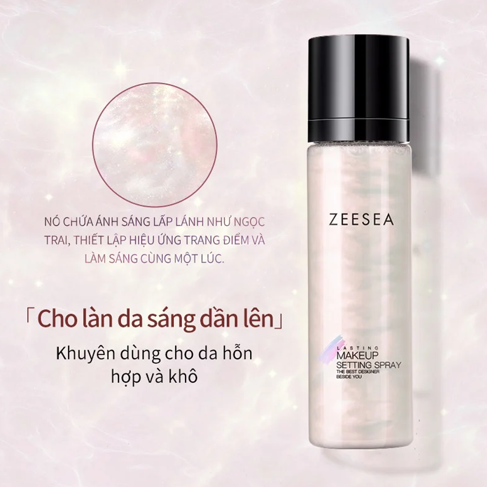 Xịt Khóa Nền Zeesea Living Colorfully Lasting Makeup Setting Spray 100mlXịt Khóa Nền Zeesea ...