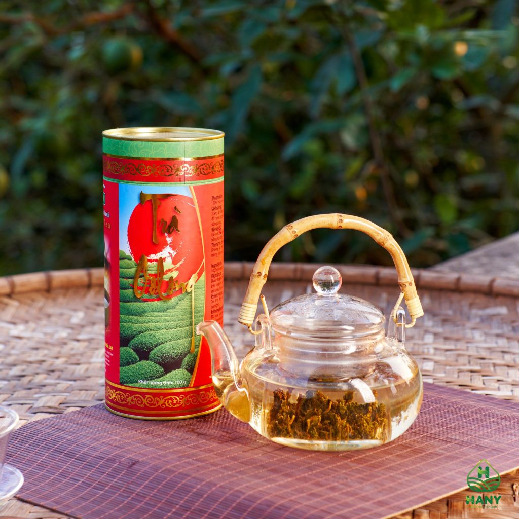 Trà Oolong lon 100g – Đặc Sản HANY ĐÀ LẠT