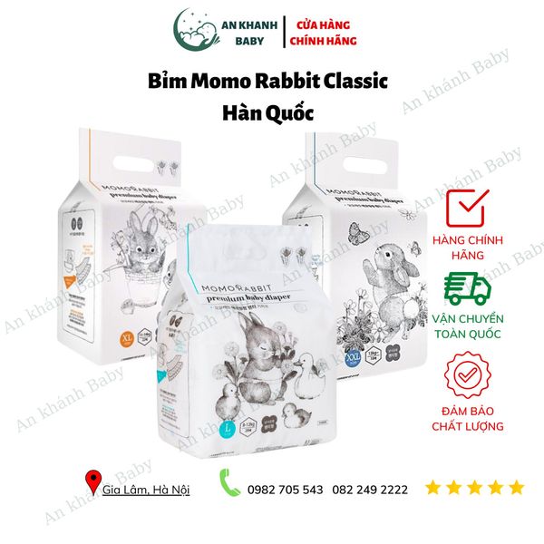 Bỉm Momo Rabbit Classic Hàn Quốc – AN KHÁNH BABY