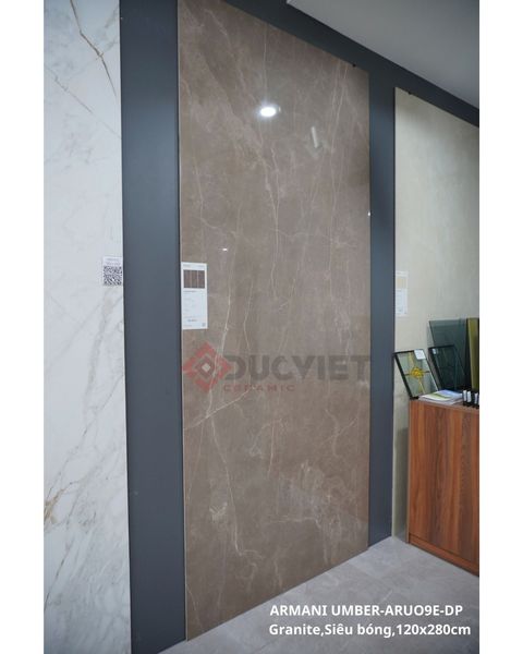 GẠCH KHỔ LỚN 120x280cm Armani Umber (ARU09E-DP) – Đức Việt Ceramic