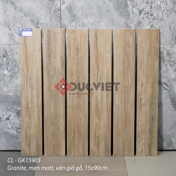 Gạch Viglacera ốp lát 15x90cm CL-GK15905 – Đức Việt Ceramic