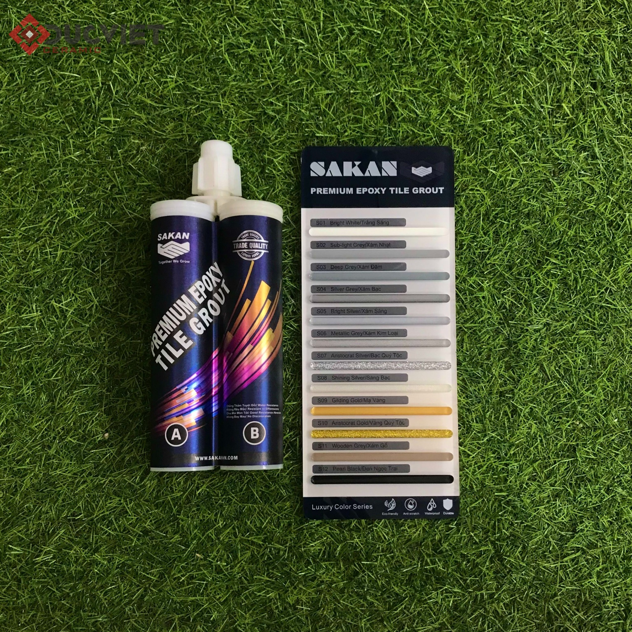 Keo chà mạch Sakan – Đức Việt Ceramic