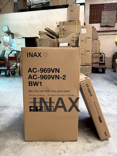 BÀN CẦU 1 KHỐI INAX C-969-2 – Đức Việt Ceramic