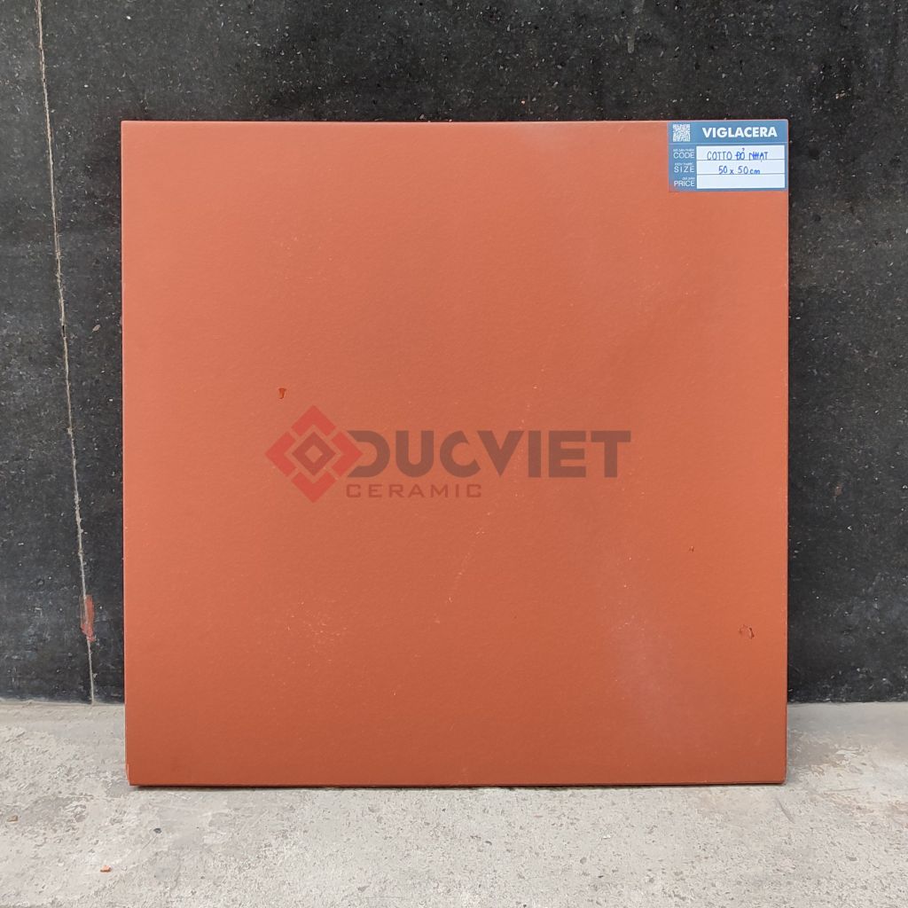 Gạch Viglacera Cotto đỏ nhạt Hạ Long – Đức Việt Ceramic