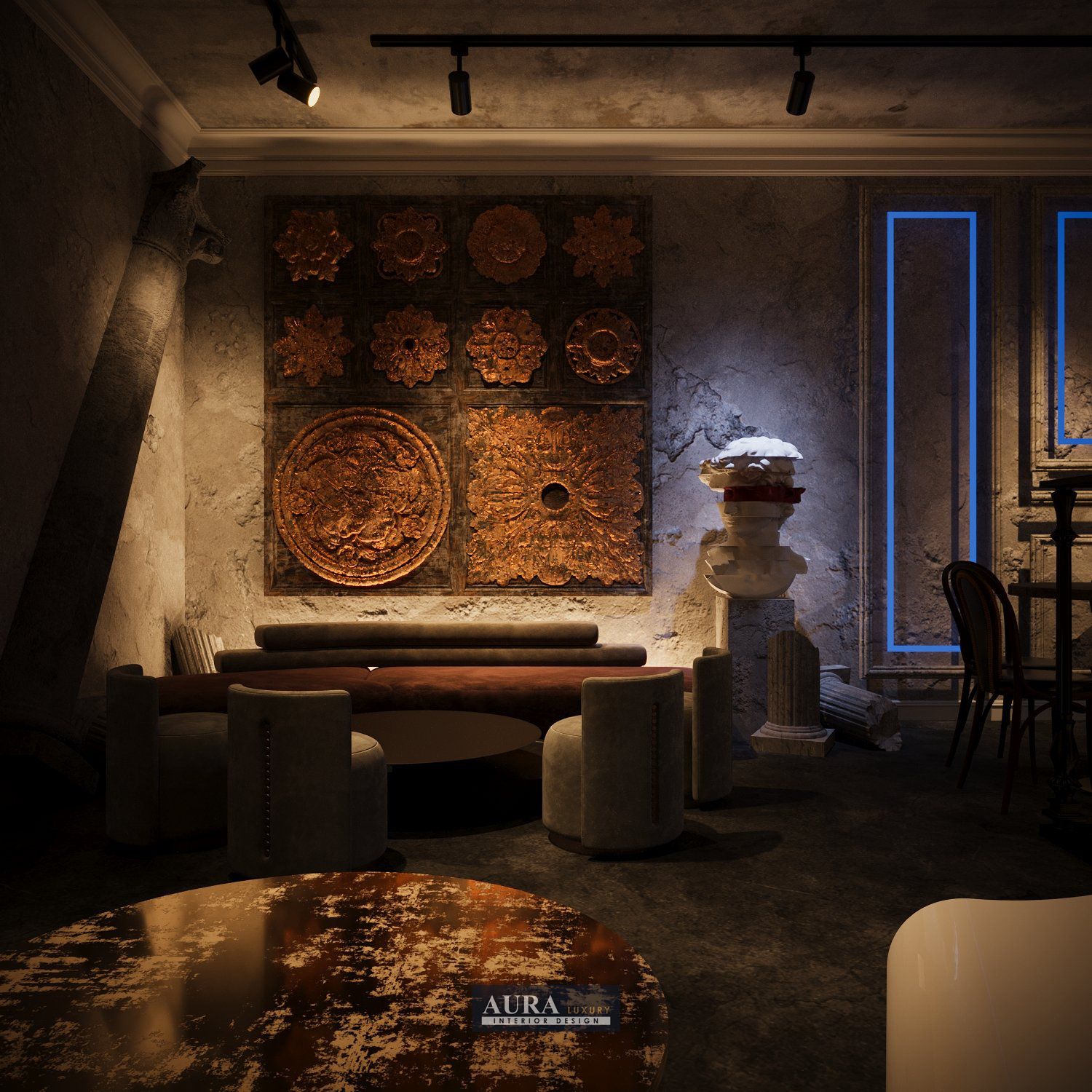 Circle bar – Aura Luxury