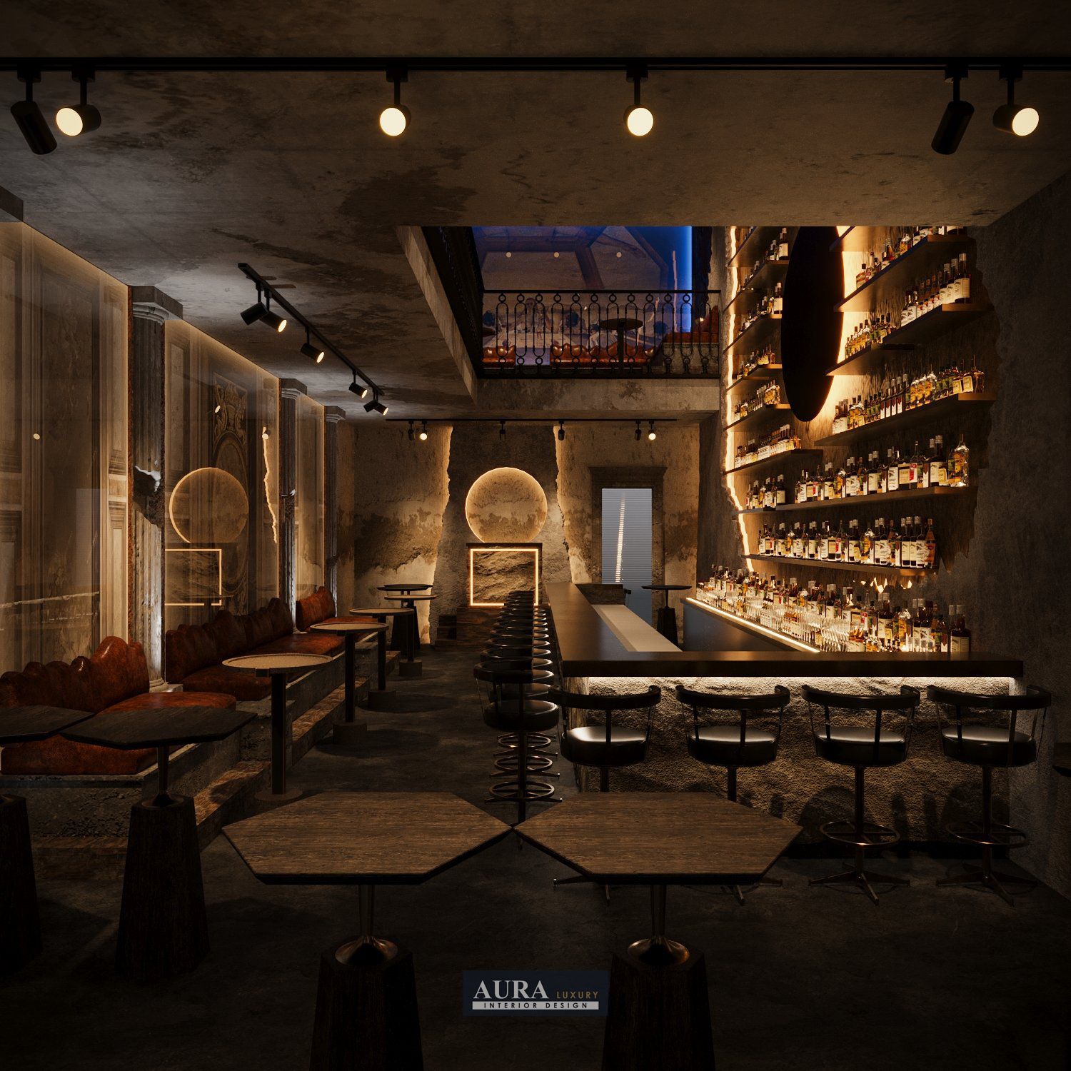 Circle bar – Aura Luxury