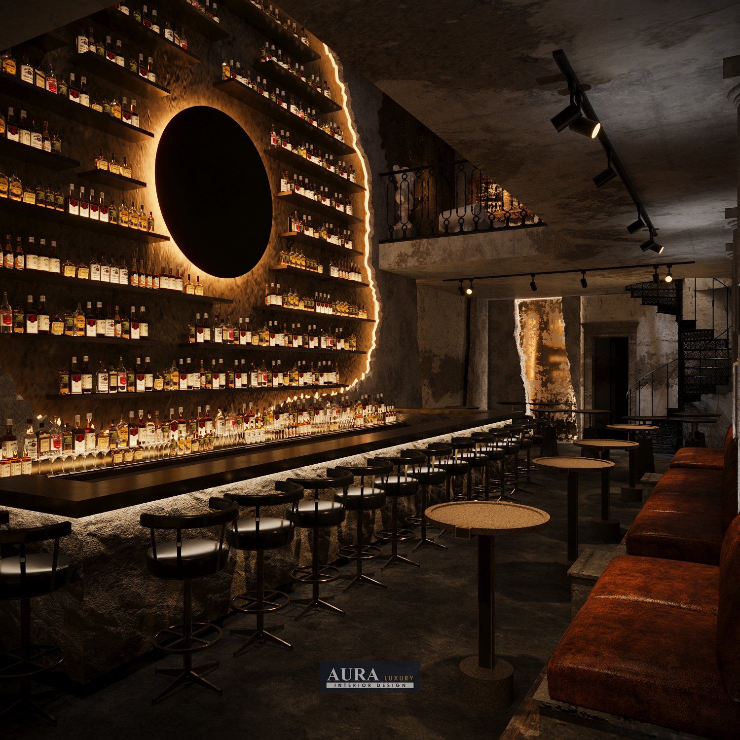 Circle bar – Aura Luxury