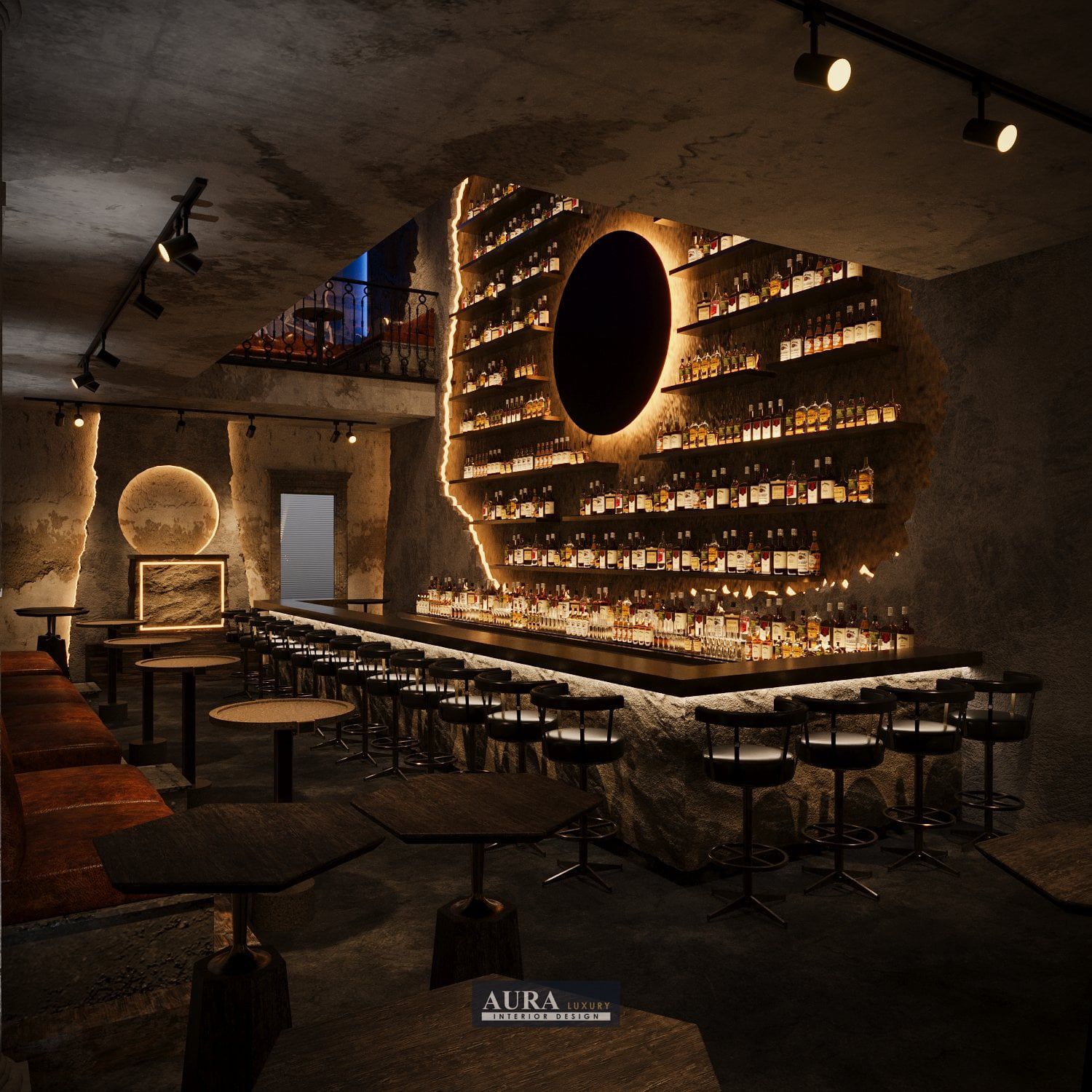 Circle bar – Aura Luxury