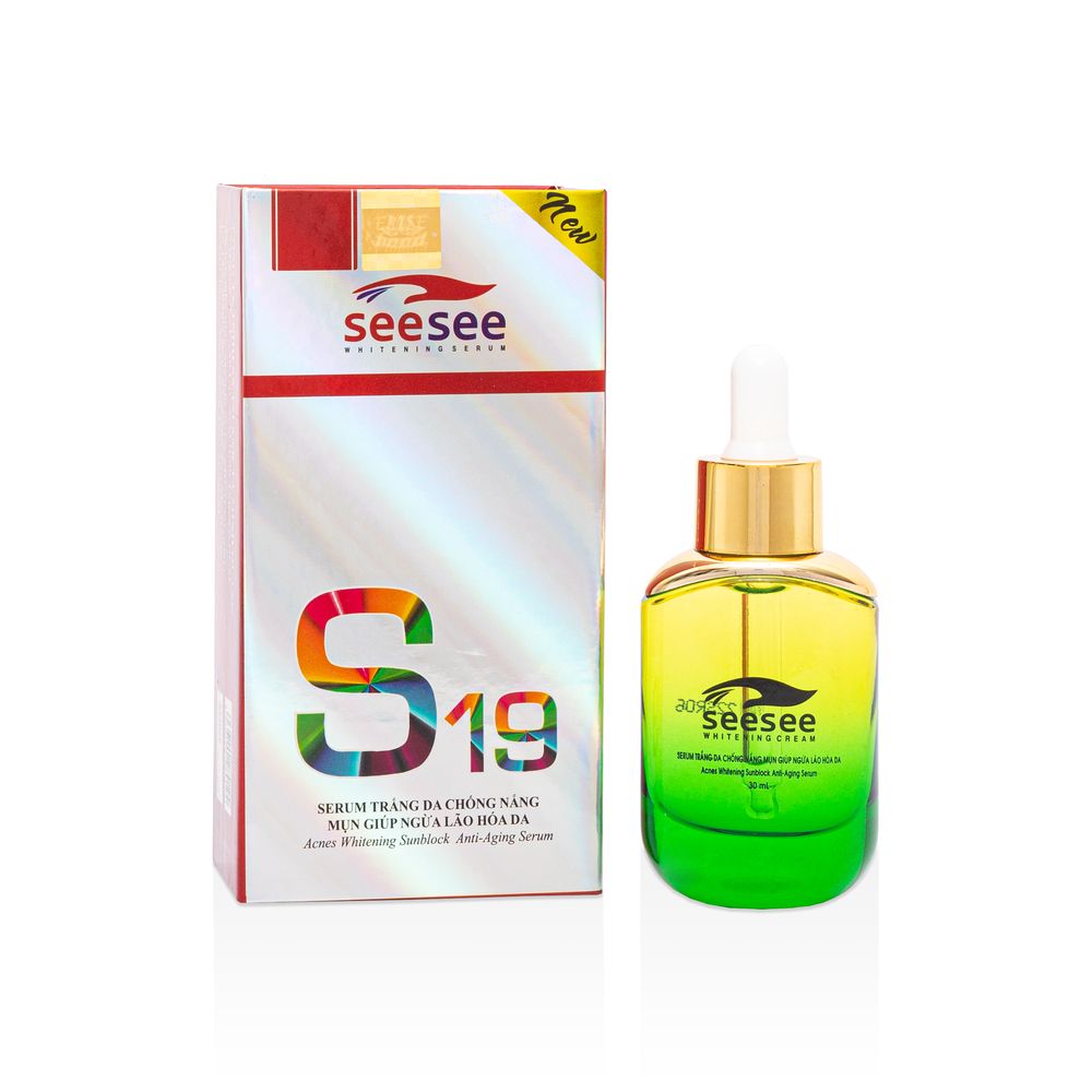 Serum trắng da chống nắng mụn giúp ngừa lão hóa da Seesee 30 mL - Mỹ ...