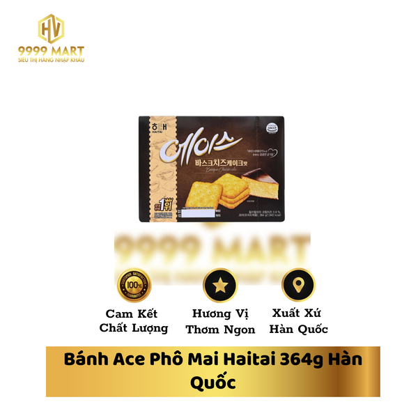 Bánh Ace Phô Mai Haitai 364g Hàn Quốc – Siêu Thị Hàng Nhập Khẩu 9999
