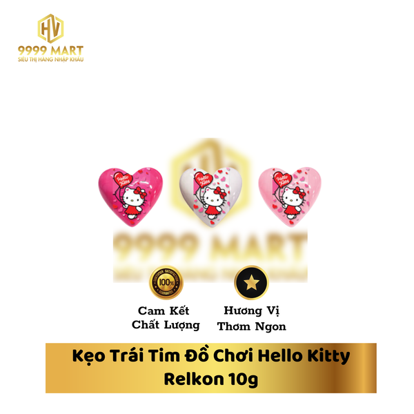 Kẹo Trái Tim Đồ Chơi Hello Kitty Relkon 10g – Siêu Thị Hàng Nhập Khẩu 9999