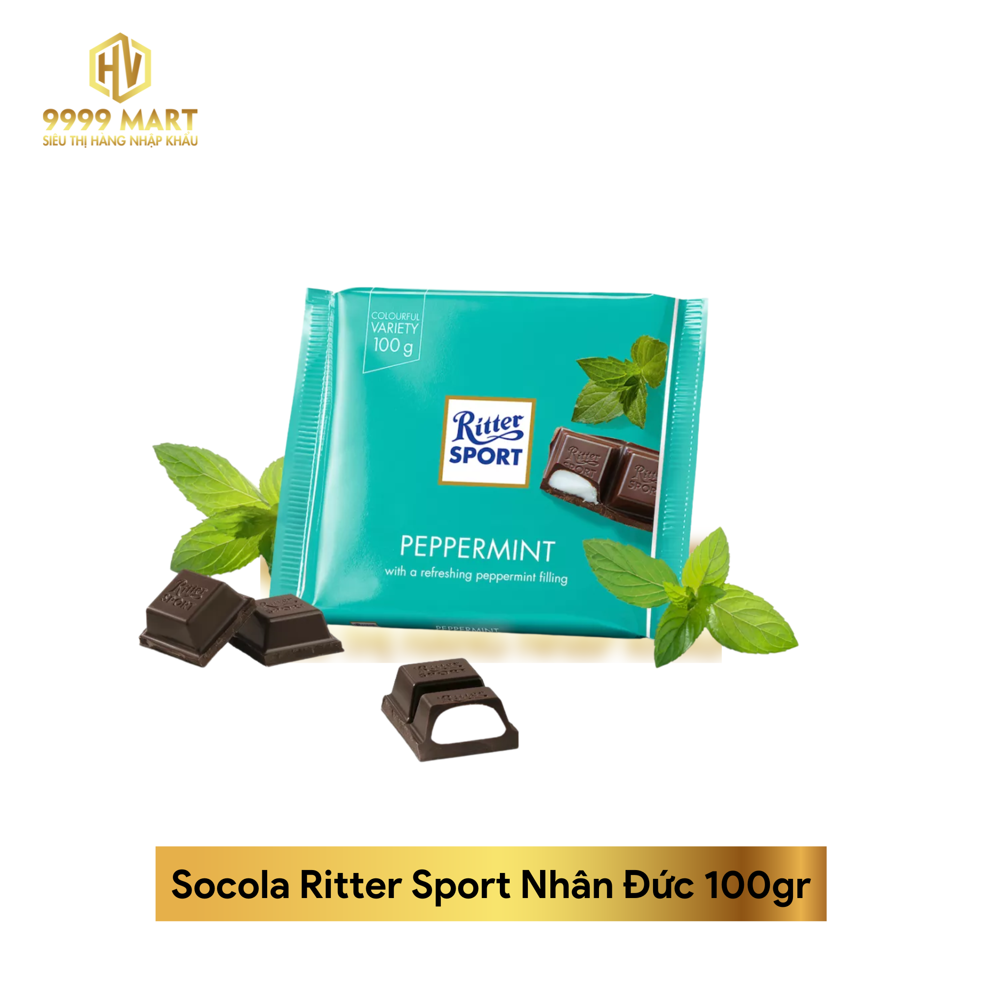 Socola Ritter Sport Có Nhân Đức 100gr – Siêu Thị Hàng Nhập Khẩu 9999
