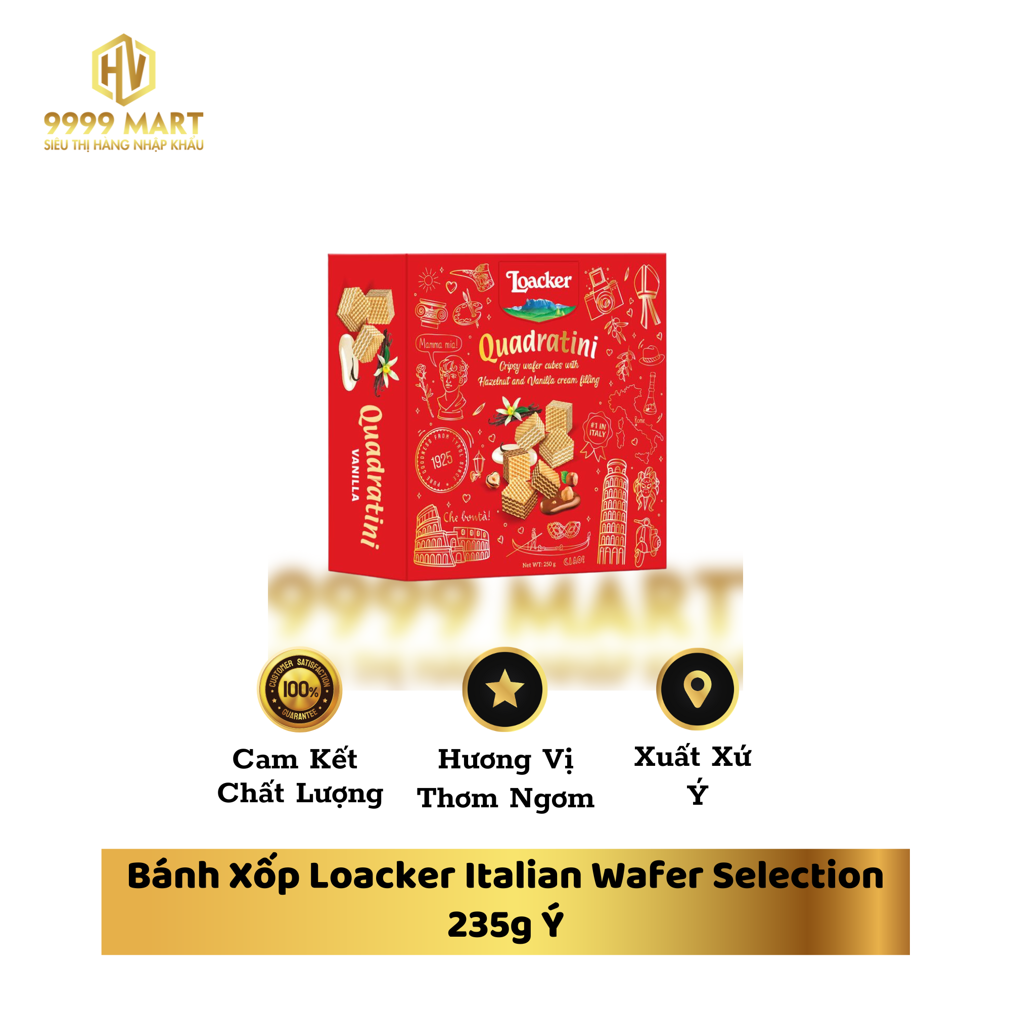 Bánh Xốp Loacker Italian Wafer Selection 235g Ý – Siêu Thị Hàng Nhập ...