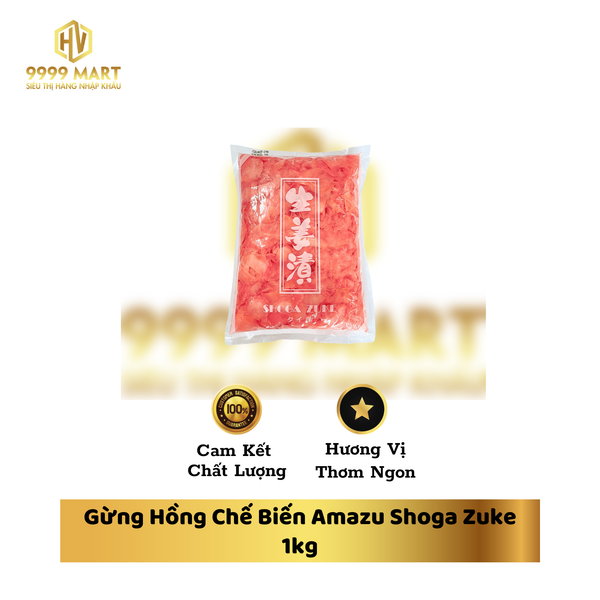 Gừng Hồng Chế Biến Amazu Shoga Zuke 1kg – Siêu Thị Hàng Nhập Khẩu 9999