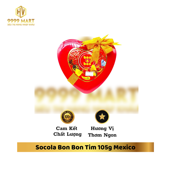 Socola Bon Bon Tim 105g Mexico – Siêu Thị Hàng Nhập Khẩu 9999