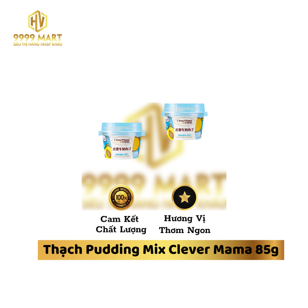 Thạch Pudding Mix Clever Mama 85g – Siêu Thị Hàng Nhập Khẩu 9999