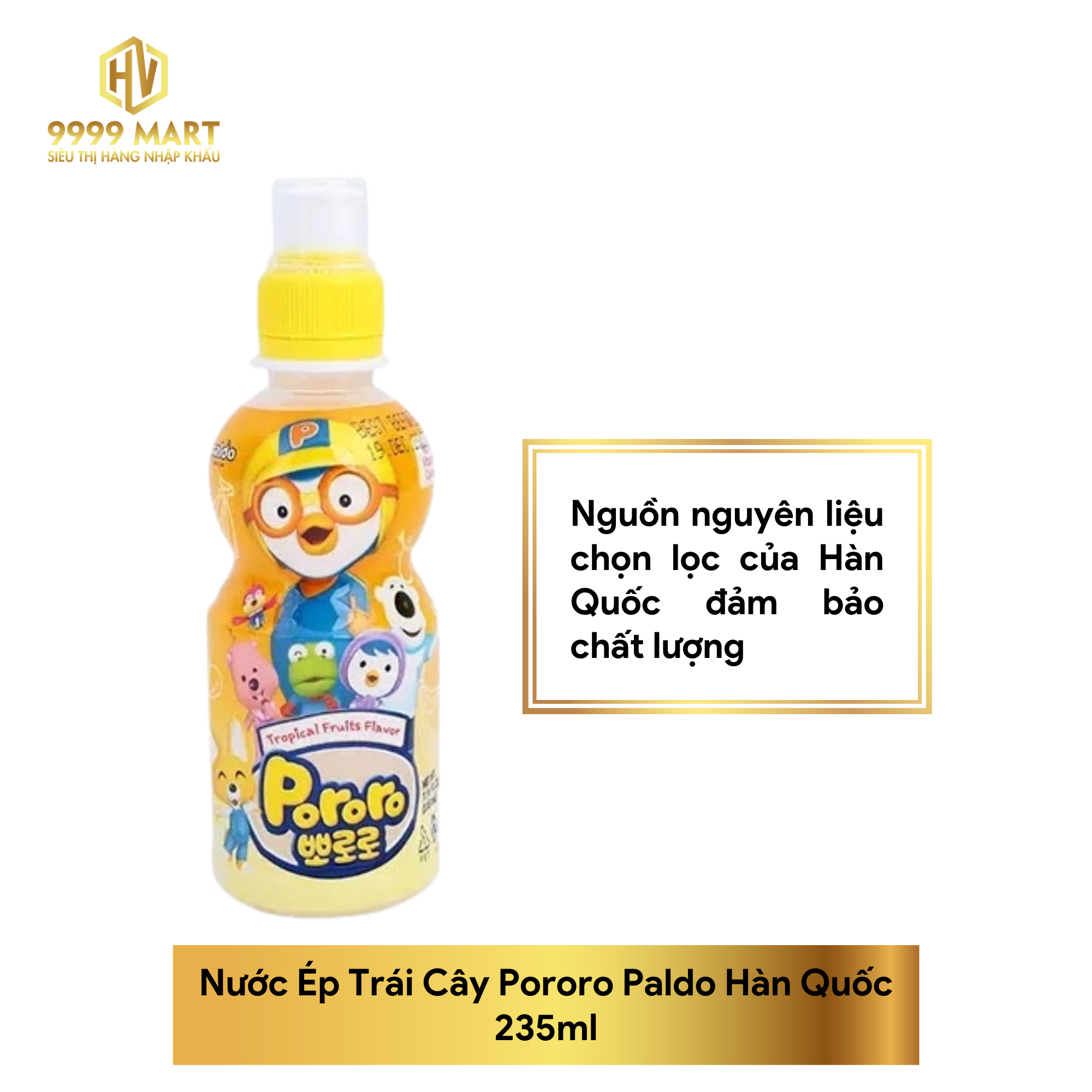Nước Trái Cây Pororo Paldo Hàn Quốc 235ml – Siêu Thị Hàng Nhập Khẩu 9999