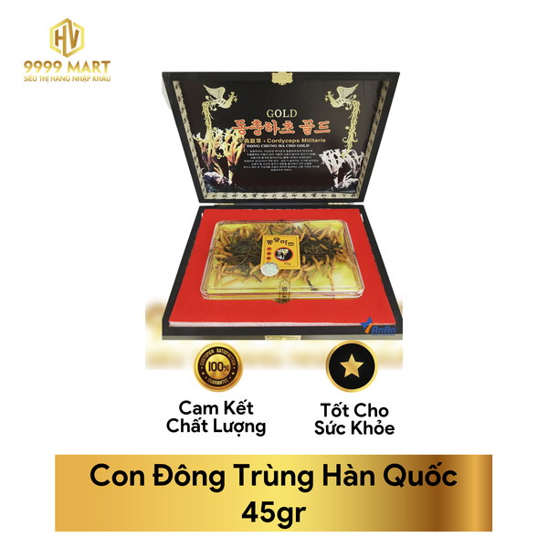 Con Đông Trùng Hàn Quốc 45gr – Siêu Thị Hàng Nhập Khẩu 9999