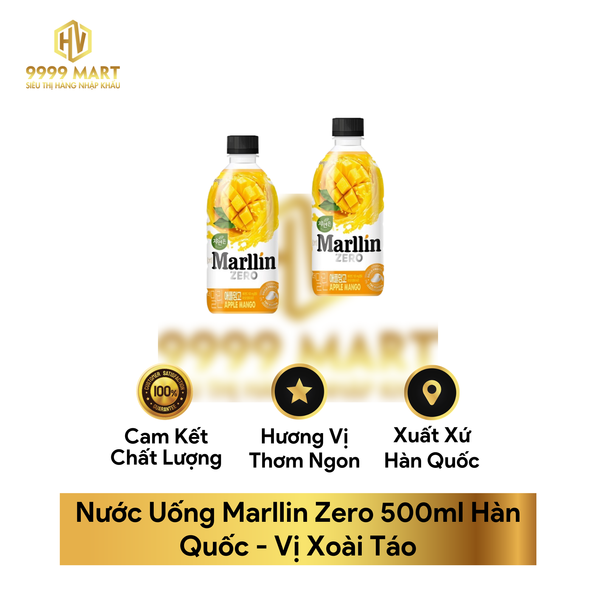 Nước Uống Marllin Zero 500ml Hàn Quốc – Siêu Thị Hàng Nhập Khẩu 9999