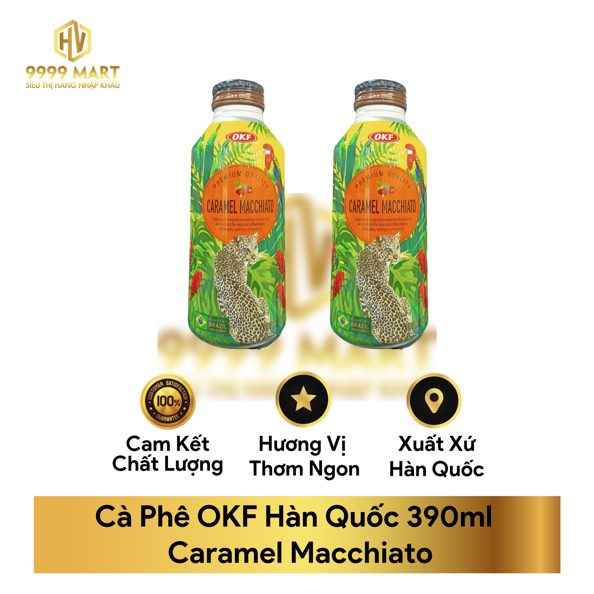 Cà Phê OKF Hàn Quốc 390ml – Siêu Thị Hàng Nhập Khẩu 9999