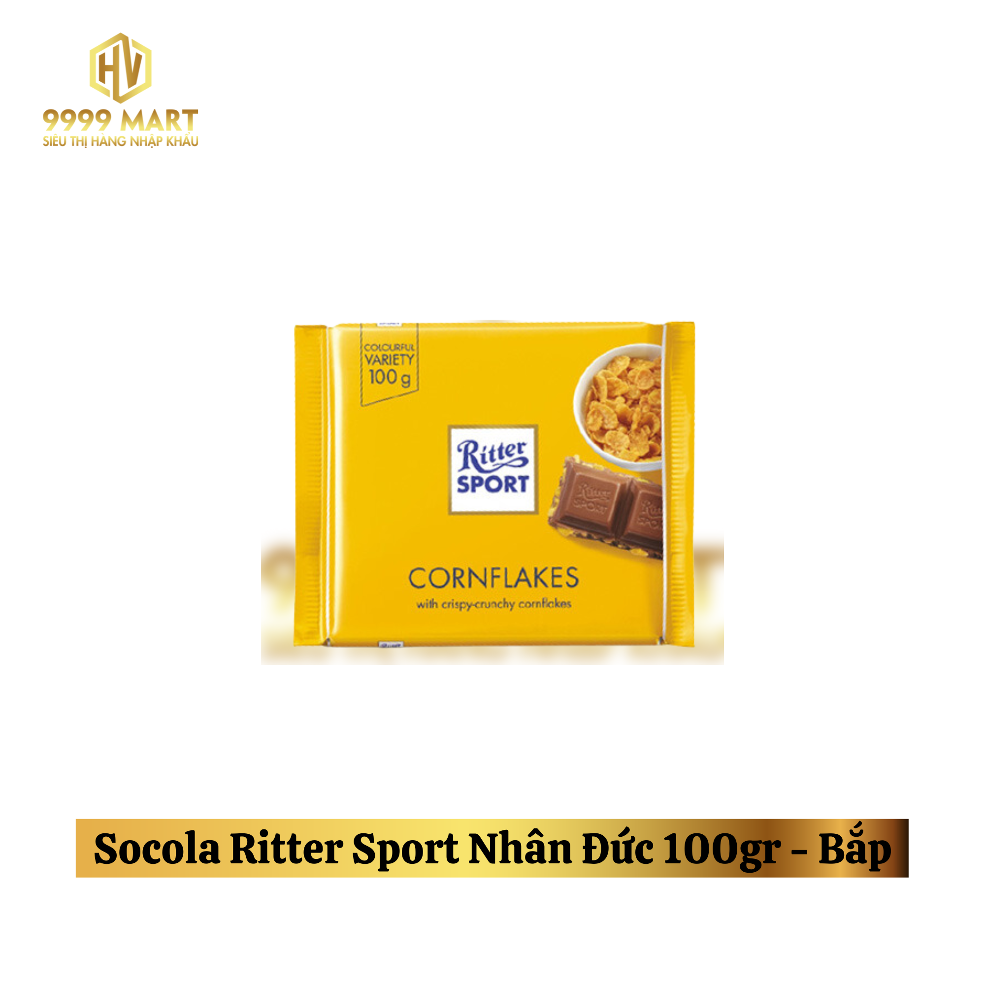Socola Ritter Sport Có Nhân Đức 100gr – Siêu Thị Hàng Nhập Khẩu 9999