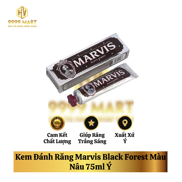 Kem Đánh Răng Marvis Black Forest Màu Nâu 75ml Ý – Siêu Thị Hàng Nhập ...