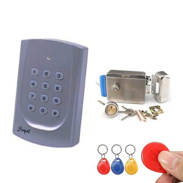 Khóa cổng điện SOYAL Thẻ từ - Mã số – Greenlock - khóa điện tử vân tay ...