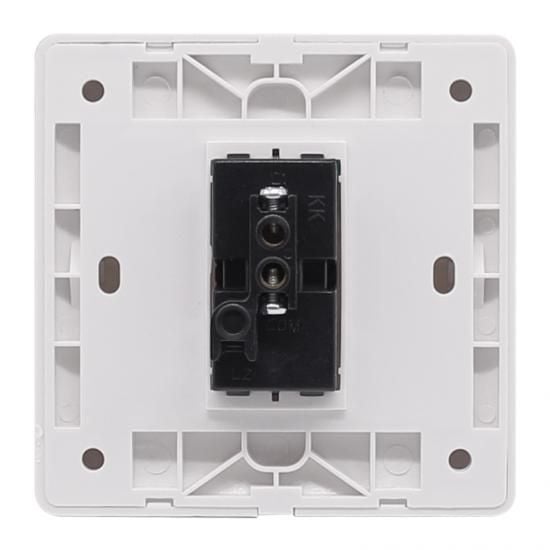 Nút EXIT nhựa 86x86 – Greenlock - khóa điện tử vân tay thẻ từ mã số